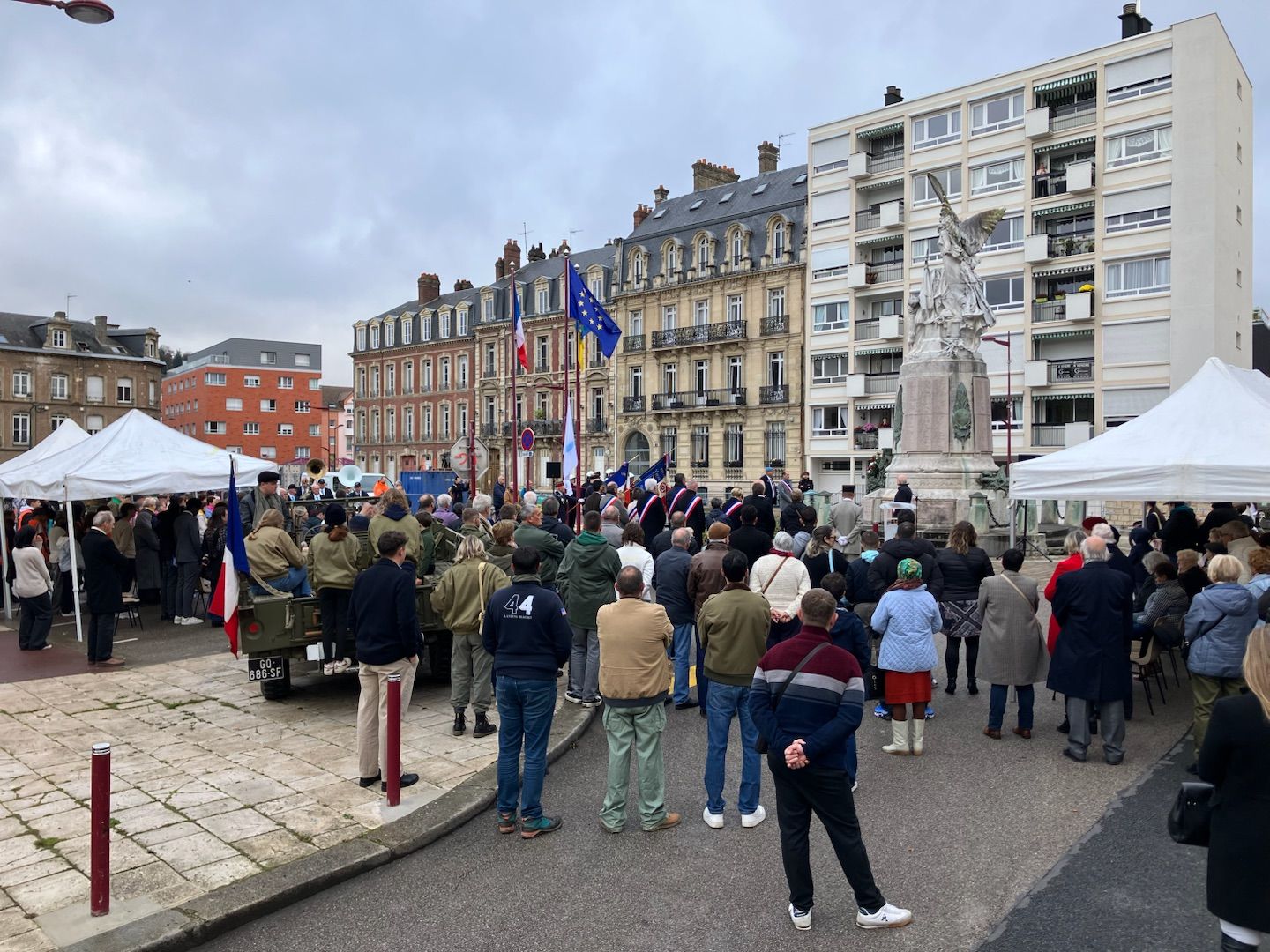 Commémoration de l'armistice - Lycée Ferdinand BUISSON ELBEUF