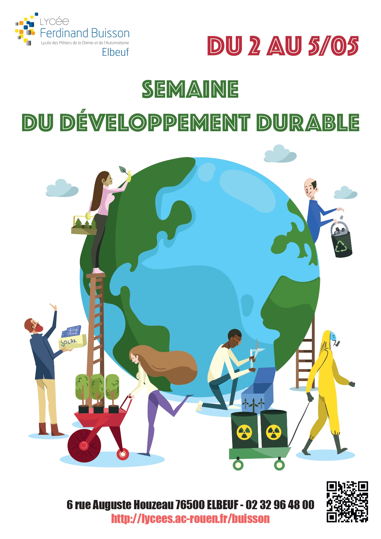 Semaine du Développement Durable du 2 au 5 mai - Lycée Ferdinand ...