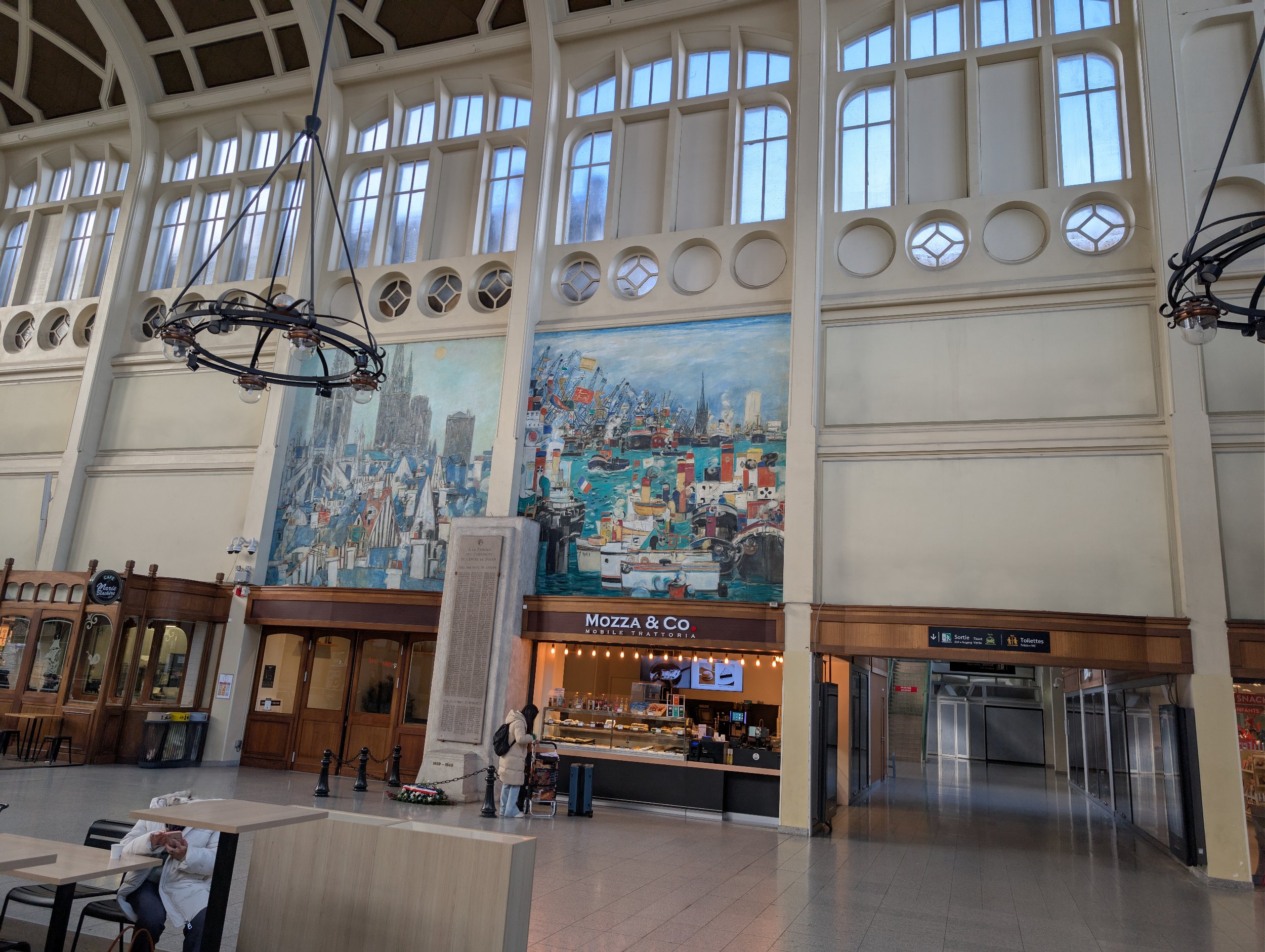 A la découverte de la gare de Rouen - Lycée Ferdinand BUISSON ELBEUF
