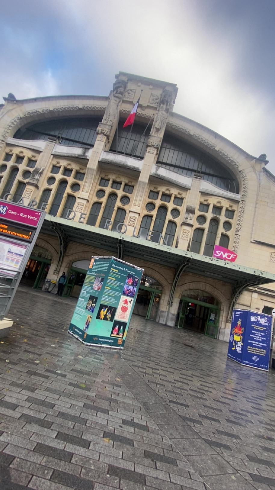 A la découverte de la gare de Rouen - Lycée Ferdinand BUISSON ELBEUF